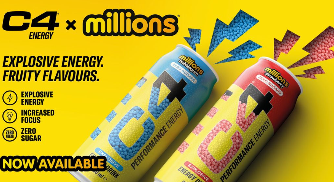 C4 X Millions Energy Drink: The Delicious Nostalgia We Needed ...