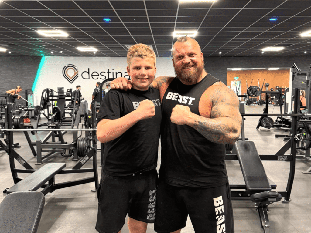Eddie Hall's Son Breaks 'Unofficial World Record' With Insane 150kg ...