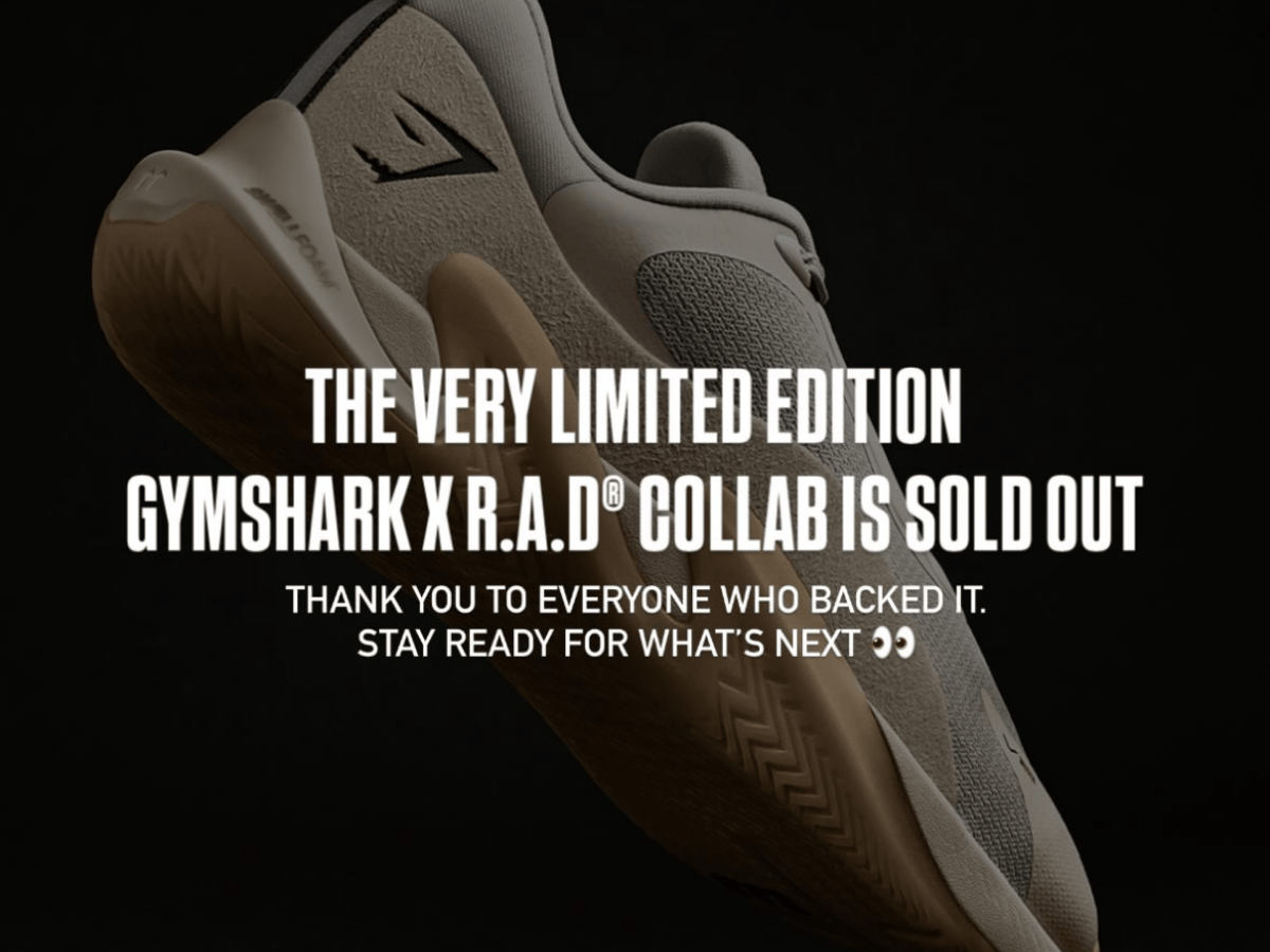 First-Ever Gymshark Footwear Collection Sells Out Within the Hour ...